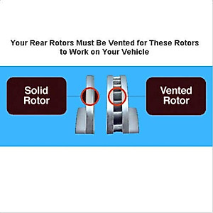 Detroit Axle - Front Brake Kit for 13-19 Ford Explorer Taurus Flex Police Interceptor Sedan Utility Lincoln MKS MKT Drilled & Slotted Brakes Rotors Ceramic Brake Pads Replacement : 13.86" inch Rotor