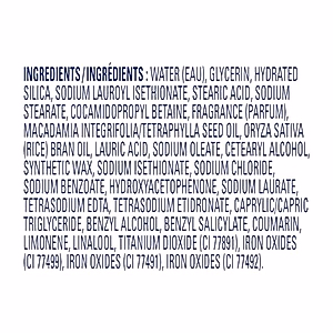 Dove Exfoliating Body Polish Scrub Reveals Visibly Smoother Skin Macadamia & Rice Milk Body Scrub That Nourishes Skin, 10.5 oz, 4 Count