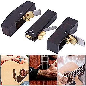 Mini Wood Planer Hand Tool,5PCs Mini Wood Planer Hand Tools Carpentry Accessory Ebony Surface Multifunction for DIY Crafts