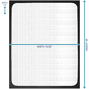 Filter Bros 200 HEPA Replacement Filter Particle Fits BLUEAIR 205, 280i