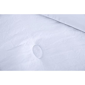 Chezmoi Collection Celia 3-Piece Waterfall Ruffle Skirt Bedspread Set - French Country Chic Farmhouse - California King, White