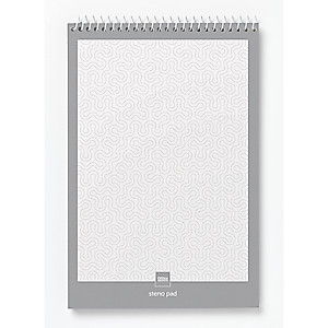 Office Depot(R) Steno Books, 6in. x 9in., Gregg Ruled, 70 Sheets, Green Tint, Pack Of 12