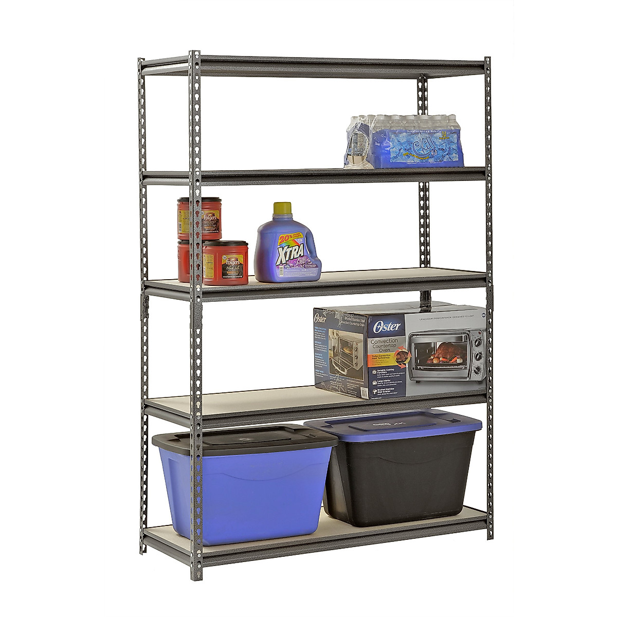 Muscle Rack Storage Rack, Press-Board Shelves