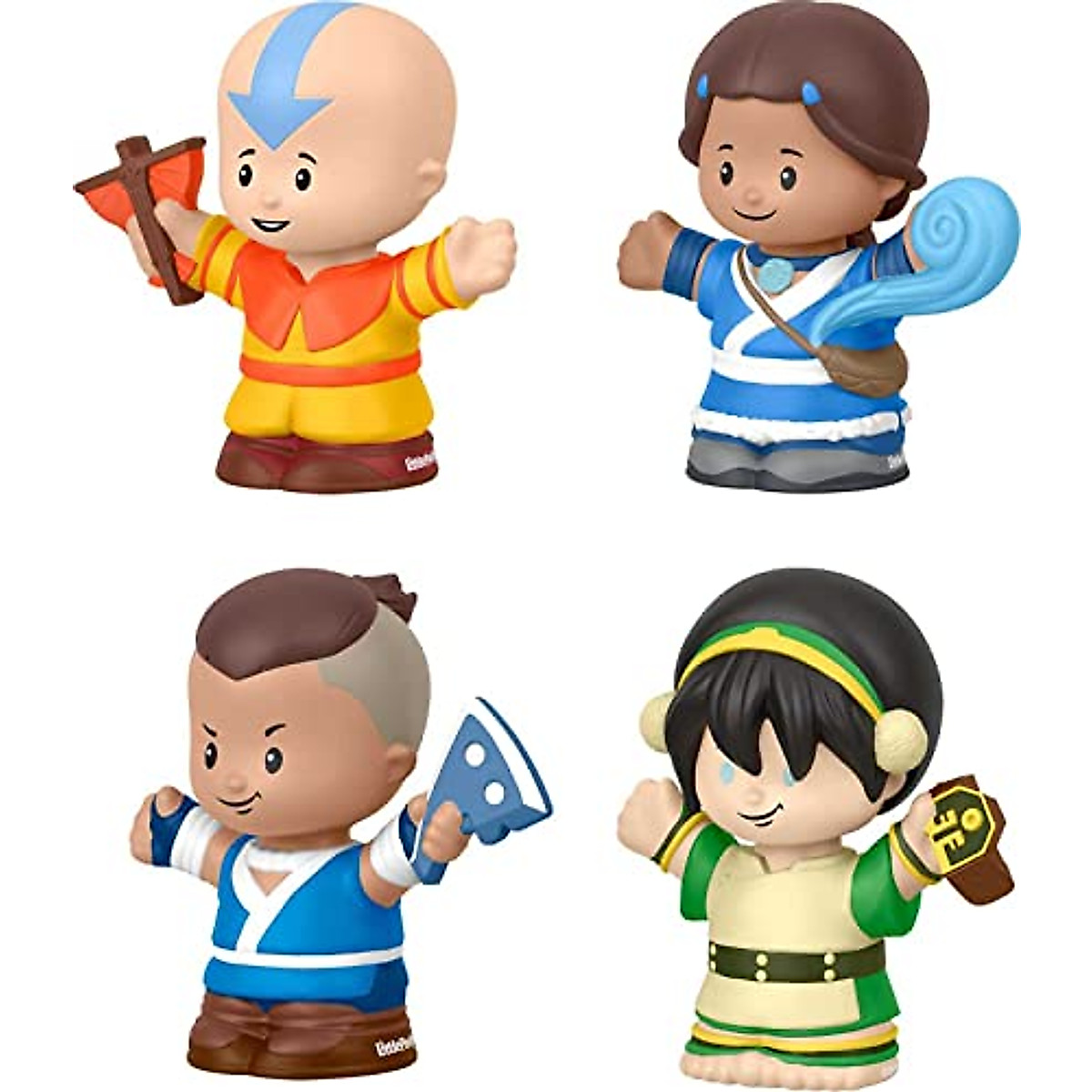 Little People Collector Avatar: The Last Airbender Special Edition Set In Display Gift Box For Adults & Fans, 4 Figures