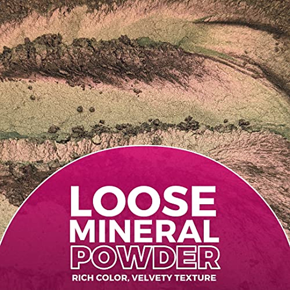 Concrete Minerals MultiChrome Eyeshadow, Intense Color Shifting, Longer-Lasting With No Creasing, 100% Vegan and Cruelty Free, Handmade in USA, 1.5 Grams Loose Mineral Powder (Metamorphe)
