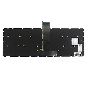 Suyitai Replacement for Toshiba Satellite Radius E45W-C E45W-C4200X 6037B0096202 H000069210 H000082870 0KN0-VP4US12 US Layout Backlit Keyboard