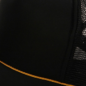 OTTO Oak Leaves Foam Mesh Cap-Black Gold