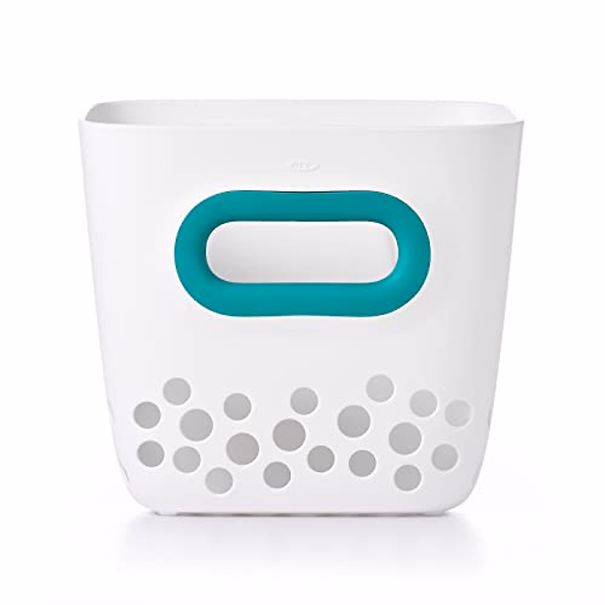 OXO Tot Bath Toy Bin, Teal, 1 Count (Pack of 1)