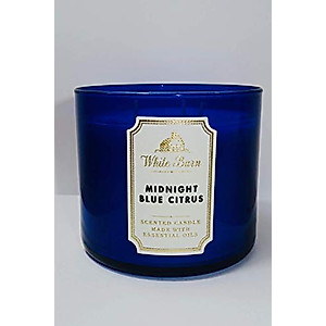 Bath and Body Works Midnight Blue Citrus 3-Wick Scented Candle Unisex Candle 14.5 oz
