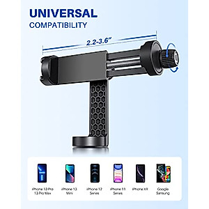 𝗡𝗲𝘄𝗲𝘀𝘁 iPhone Tripod, ANGFLY 60" Selfie Stick Tripod with Remote, Travel GoPro Tripod for iPhone Compatible with iPhone 14 Pro Max /13 Pro / 12 Pro Max/Samsung S21 Ultra/GoPro/Camera