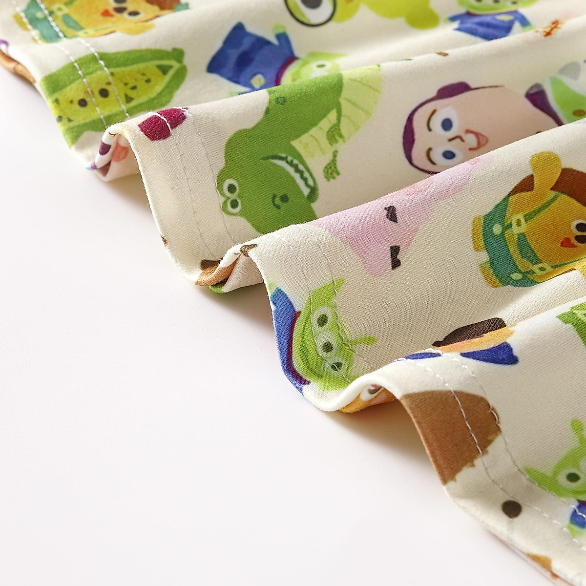 Toddlr Girls Toy Cartoon Yellow Twirl Dress Ruffle Bottom Summer Flutter Sleeves Clothes 2-3T