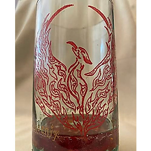 Phoenix Rising Candle Holder Home Decor Scripture Rebirth Persevere