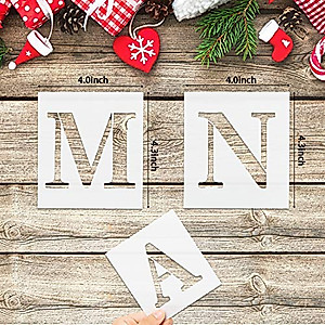 WATINC 26 Pack DIY Burlap Banner Set Include Letter Stencil, Design Swallowtail Flags for Kids and Adults, Handwriting Banner for Birthday and Independence Party, Unique Hand Draw Home Summer Decor