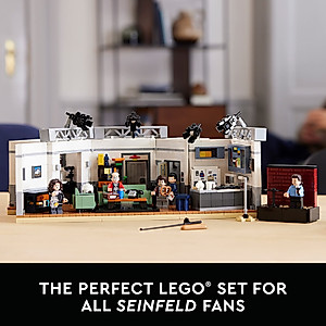 LEGO Ideas Seinfeld 21328 Building Kit; Collectible Display Model; Delightful 1990s Nostalgia Gift for Adults (1,326 Pieces)