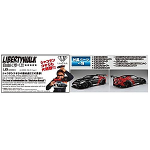 Aoshima LB Works R35 GT-R Type 2 (Ver. 2) 1:24 Scale Model Kit