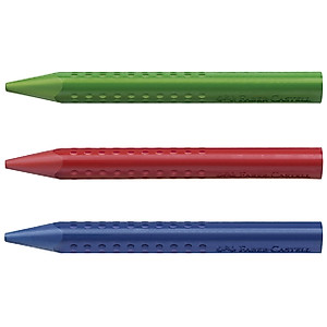Faber-Castell Jumbo Grip Crayons (Pack of 12)