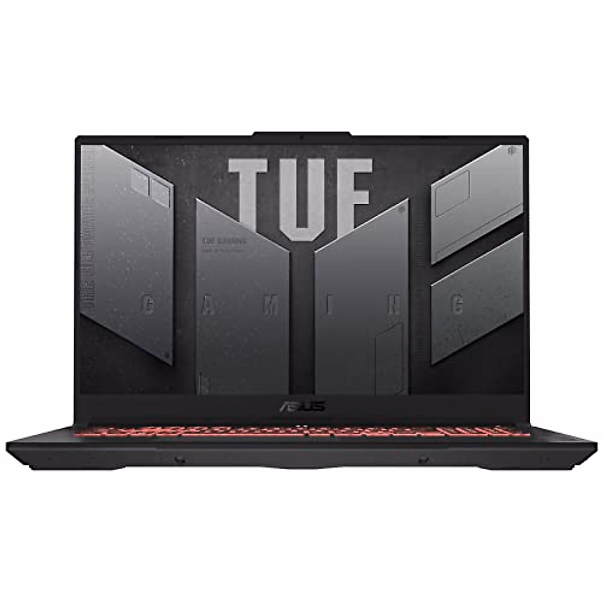 EXCaliberPC 2023 ASUS TUF Gaming A17 FA707NU-DS74 (AMD Ryzen 7 7735HS, 32GB RAM, 1TB NVMe SSD, RTX 4050 6GB, 17.3" 144Hz FHD, Windows 11) Gaming Notebook - Mecha Gray