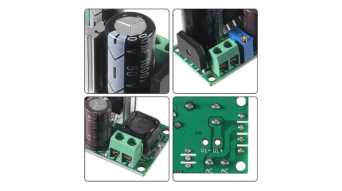5pcs Adjustable DC Buck Converter Modules for Power Supply - Reliable ...
