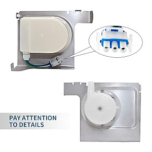 Sikawai 2217220 Ice Maker Circulation Pump Assembly Water Pump - Replacement for G-E Whirl-pool Hot-point Ken-more Replaces WP2217220 WR57X10028 2217220 2185531 2185748