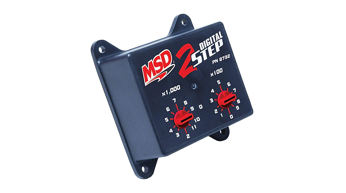 MSD Ignition 8732 Digital 2-Step Rev Control for Precise RPM Management