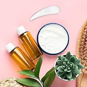 Healifty Mini Metal Cosmetic Spatulas Cream Spoon Practical Cosmetics Dig Scoop Cosmetics Spoon for Mixing and Sampling Makeup Cosmetic Beauty Tools