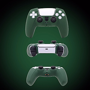 PS5 Accessories, PS5 Controller Skin, PS5 Silicone Controller Cover Green