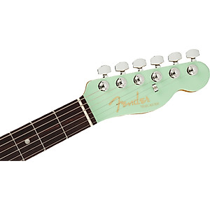 Fender American Ultra Luxe Telecaster - Surf Green with Rosewood Fingerboard