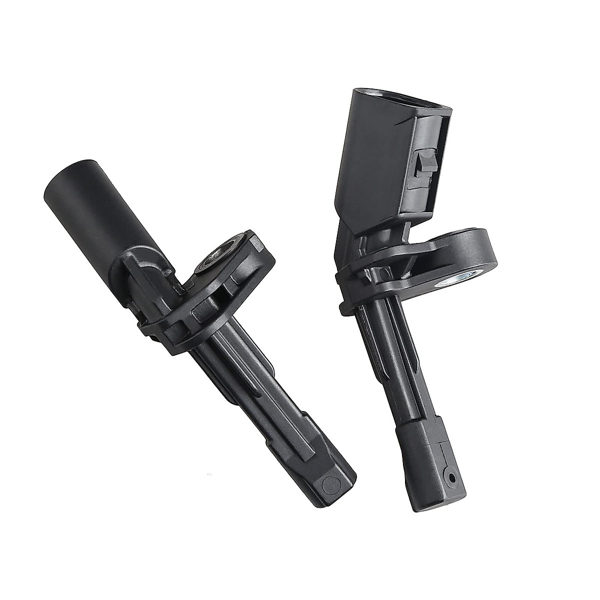 WMPHE 2 Pcs Rear ABS Wheel Speed Sensor Compatible with Audi TT, VW Amarok Beetle Bora CC Golf GTI Jetta Passat Rabbit, Seat Leon, Porsche Carrera GT, Replacement for 1K0927807, 1K0927808