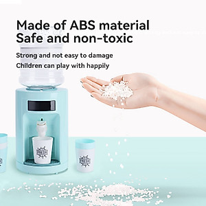 NKTOIEYS Mini Water Dispenser,Pretend Play Kitchen Playsets Kids Water Dispenser, Play Kitchen with Lights and Sounds Small Water Dispenser Age 3+