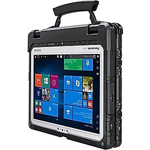 Toughbook Panasonic CF-33, Intel i5-7300U, 12" QHD Touch-Digitizer, 16GB RAM, 512GB SSD, Infrared Webcam, GPS, 4G LTE, 2D Barcode Reader, Fingerprint Reader, Premium Keyboard, Win 10 Pro (Renewed)