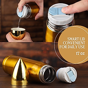 OOPERAY Gifts for Dad, Tumbler 17oz, Fathers Day Dad Gifts from Daughter Son, Birthday Christmas Stocking Stuffers Gifts for Dad, Dad Gifts from Kids