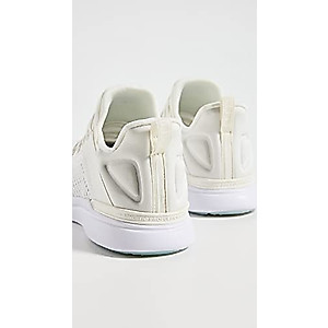 APL: Athletic Propulsion Labs Women's Techloom Tracer Sneakers, Ivory/Cement/White, 7 Medium US
