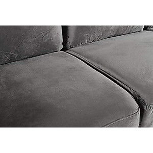 New Classic Furniture Alani Sofa, Slate Gray
