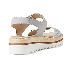 Mephisto Women's Dominica Sandal, Light Grey Soleo, 8