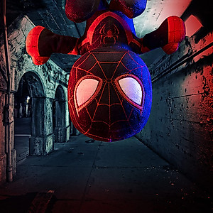 Bleacher Creatures Marvel Miles Morales Ultimate Spider-Man 8" Kuricha Sitting Plush - Soft Chibi Inspired Toy