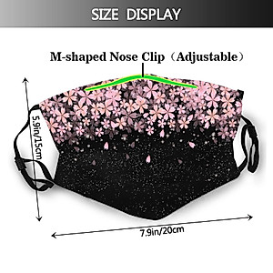 Geometric Fashion Face mask Abstract Diagonal Thin Line Art Pattern British enlighten Zigzag,Reusable Face Mask Balaclava Washable Outdoor Nose Mouth Cover for Men Women,Black White