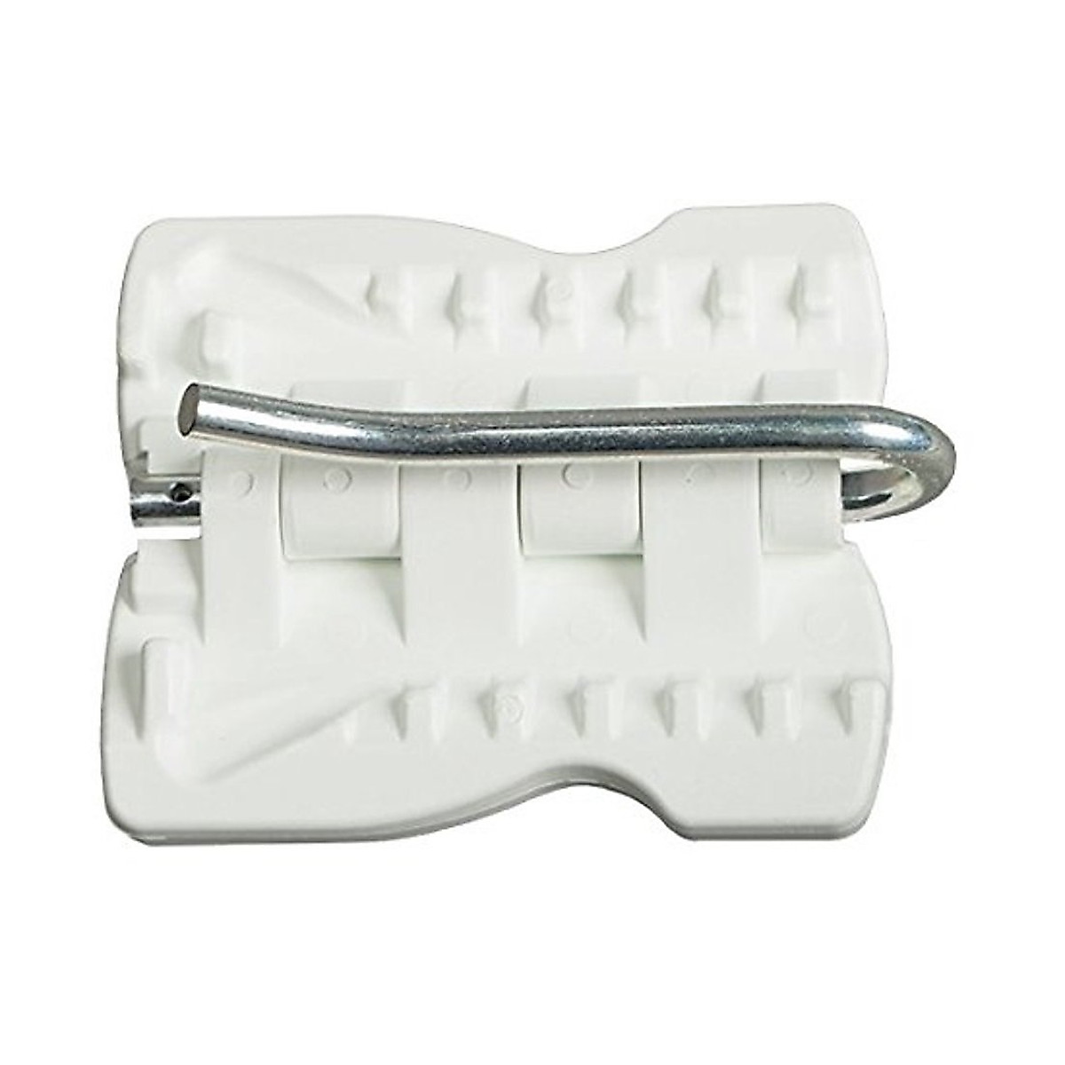 The Original Fat Ivan Fold Up Doorstop Wedge with Magnet White (Pack of 2)