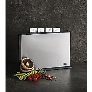 Joseph Joseph 100 Collection Index Chopping Boards - Stainless Steel