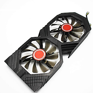2PCS/lot 95MM FDC10U12S9-C CF1010U12S Cooler Fan Replace for XFX AMD Radeon RX 580 590 RX580 RX590 Graphics Card Cooling Fan