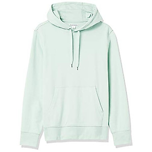 Amazon Essentials Men's Lightweight French Terry Hooded Sweatshirt, Mint Green, XX-Large