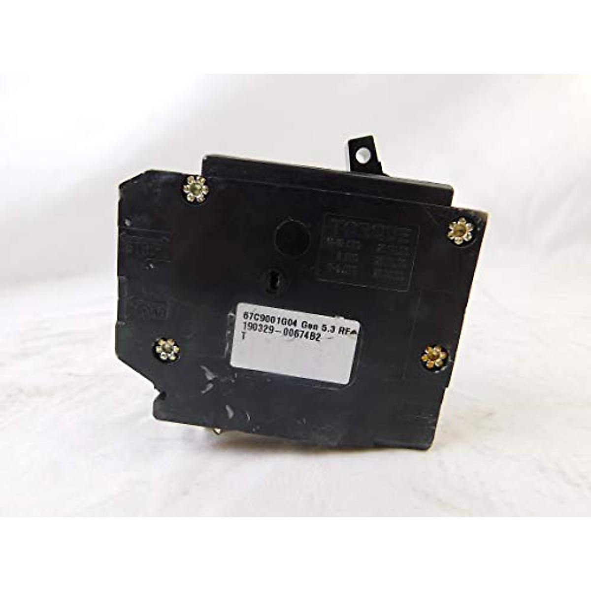 Eaton BRP120GF Breaker, 20A, 1P, 120V, 10 kAIC, Type BR Ground Fault