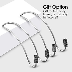 Bling Auto Hooks,Car Hangers Organizer Seat Headrest Hooks，Bag Organizers Rack and Hanger, Heavy-Duty Car Seat Hooks, Backseat Storage Hooks, Universal for SUV Truck Vehicle 2 Pack