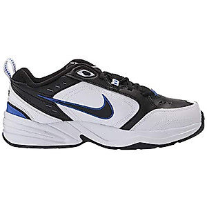 Nike Men's Air Monarch IV (4E) Cross Trainer, Black/Black-White-Racer Blue, 9