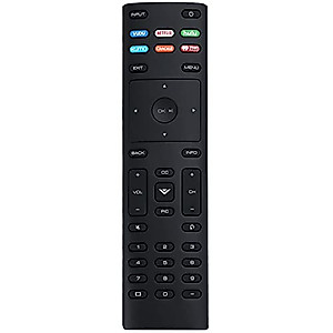 XRT136 Remote Control Replace fit for VIZIO TV D24F-F1 D32FF1 D43F-F1 E55U-D0 E55UD2 E55-D0 E55E1 M65-D0 M65E0 P65-E1 P75C1 P75E1 M70-E3 M75E1 E43-E2 D50F-F1 E32-D1 E32H-D1 E40-D0 E43-D2 E43U-D2