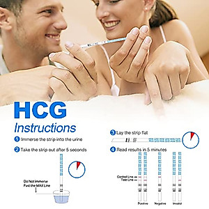 MomMed Pregnancy Test, 20-Count Pregnancy Test Strips, HCG Test Strips Pregnancy with 20 Urine Cups, Over 99% Accurate Early Detection of Pregnancy, Early Pregnancy Tests, Pregnancy Test Kit