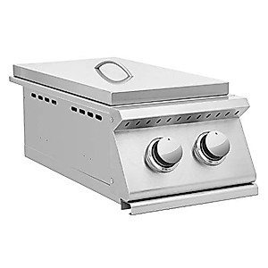 Summerset Sizzler Built-in Natural Gas Double Side Burner - Sizsb-2-ng