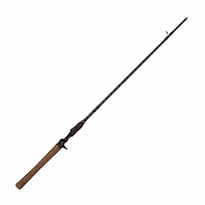 Berkley 6’6” Lightning Rod, One Piece Casting Rod, 10-17lb Line Rating, Medium Heavy Rod Power, Fast Action, 3/8-3/4 oz. Lure Rating