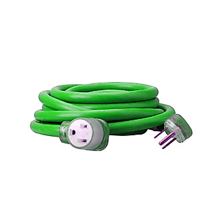 pizety Welder Extension Cord 50 ft 10,000 Watts Nema 6-50 250-Volt Welder Extension Cord 8 Gauge Lighted end 8/3 Welder Extension Cord 50 amp Plug ETL Approved Welding Extension Cord 6/50 8 AWG