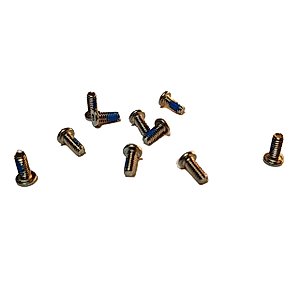 100x Replacement Silver T5 Torx Blue Nylok M2x5mm M2x5 PM2x5 Laptop Notebook Base Screws