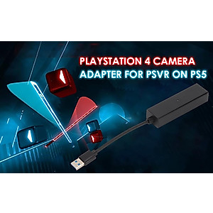 ASHATA Adapter PS4 Camera Adapter Cable, VR Converter Cable for Game Console, Camera Adapter Cable for PS4 Host Camera